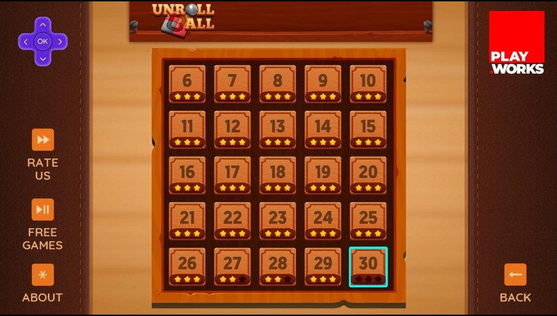 Unroll Ball | TV App | Roku Channel Store | Roku