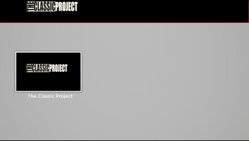 The Classic Project | TV App | Roku Channel Store | Roku