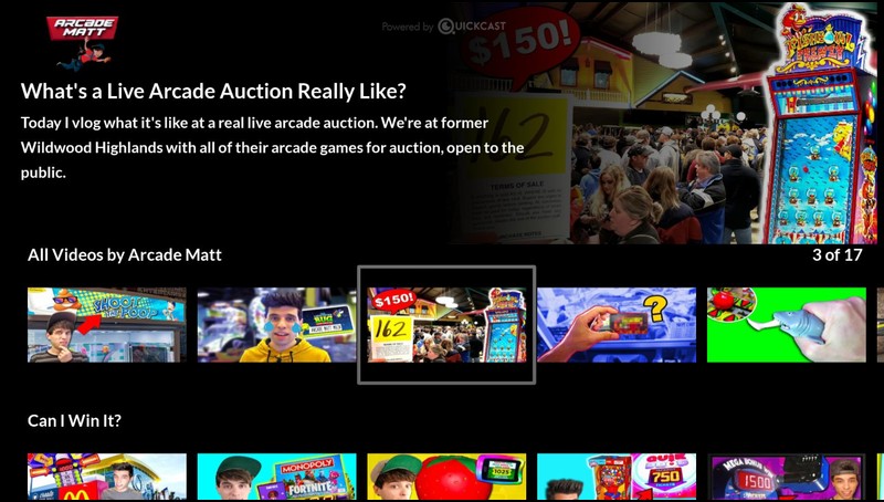 Arcade Matt | Roku Channel Store | Roku