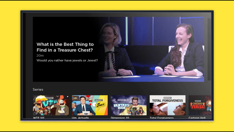 DROPOUT | TV App | Roku Channel Store | Roku