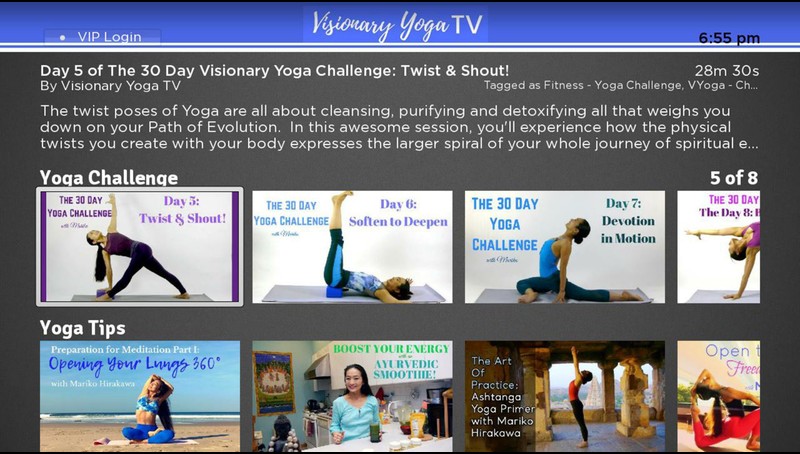 Visionary Yoga TV | Roku Channel Store | Roku