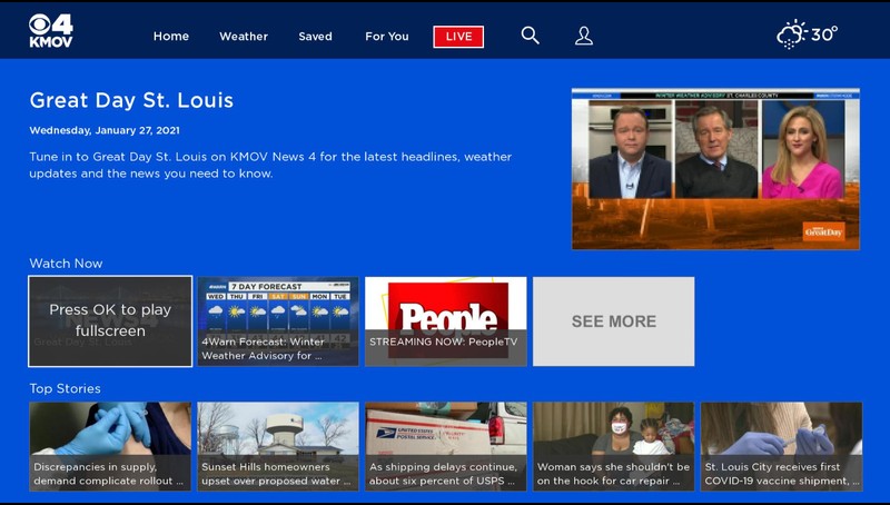 KMOV St. Louis News 4 | Roku Channel Store | Roku