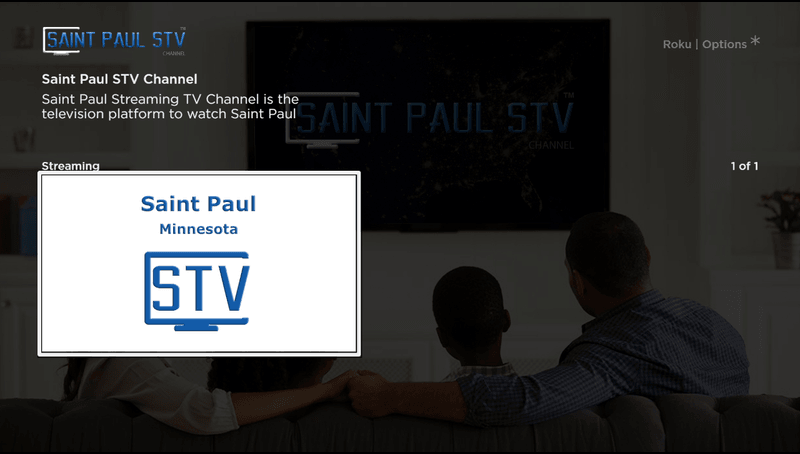 Saint Paul STV | TV App | Roku Channel Store | Roku