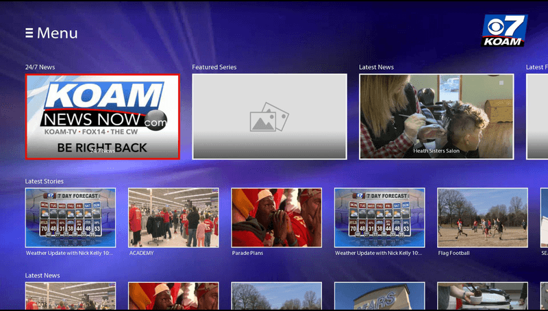 KOAM News Now TV | Roku Channel Store | Roku