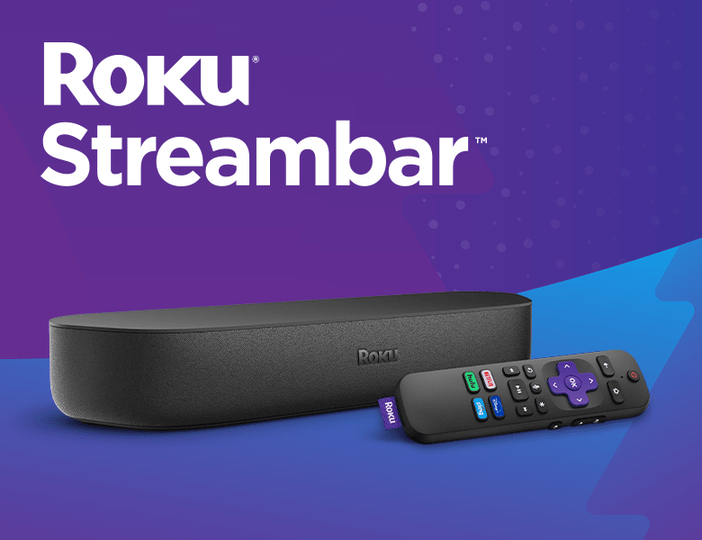 Roku® Streambar™ | 4K streaming. Premium audio. All in one. | Roku