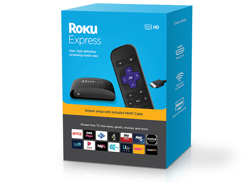 Roku Express | Powerful HD streaming. Low cost. | Roku United Kingdom