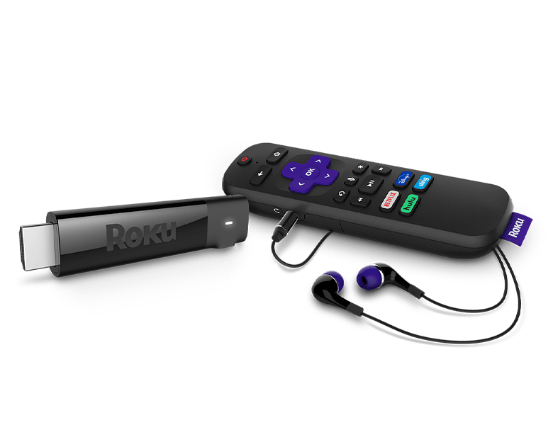 Roku® Streaming Stick®+ Headphone Edition | Powerful and portable | Roku
